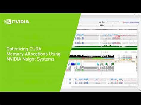 Optimizing CUDA Memory Allocations Using NVIDIA Nsight Systems The Linux Cluster