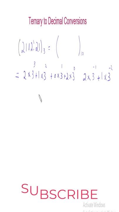 mastering ternary fraction to decimal conversions step by step guide digitallogic