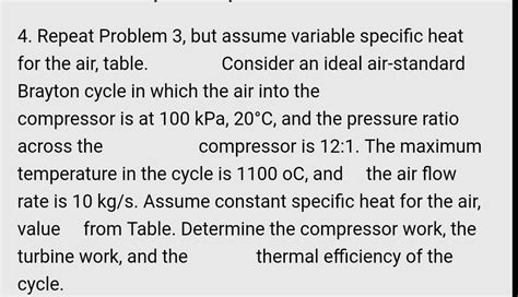 Solved 4 Repeat Problem 3 But Assume Variable Specific