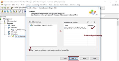 How To Create Informatica Workflow Using Wizard