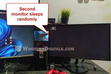 Second Monitor Keeps Going To Sleep Fix