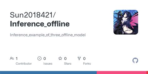 Github Sun2018421inferenceoffline Inferenceexampleofthree