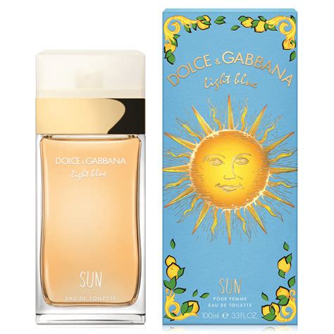 Light Blue Sun By Dolce And Gabbana 100ml Edt Perfume Nz