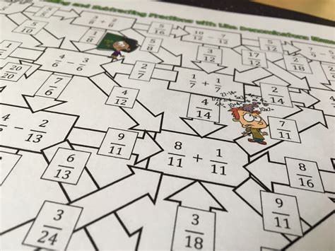10 Awesome Activities For Adding And Subtracting Fractions With Like