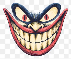 Creepy Smile Mouth Drawing
