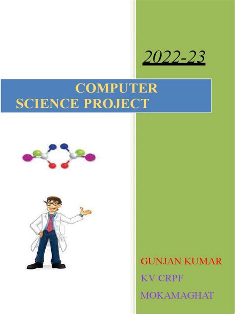 Computer Science Project 074805 Pdf Software Testing Computing