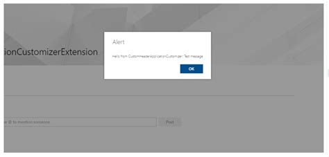 spfx extension adding custom header and footer to sharepoint site by application customizer