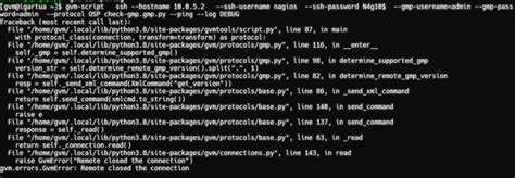 nagios centreon integration · issue 851 · greenbone gvm tools · github