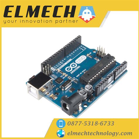 Arduino Uno R3 ATmega 328 Cable Elmech Technology