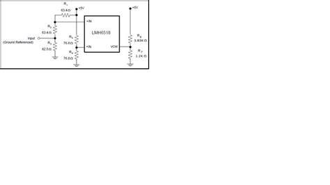 LMH LMH O P Voltage Swing Amplifiers Forum Amplifiers TI E E Support Forums