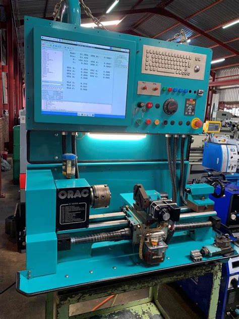 Used Machine Orac Linux Retrofit Cnc Flat Bed Cnc Turning Centre