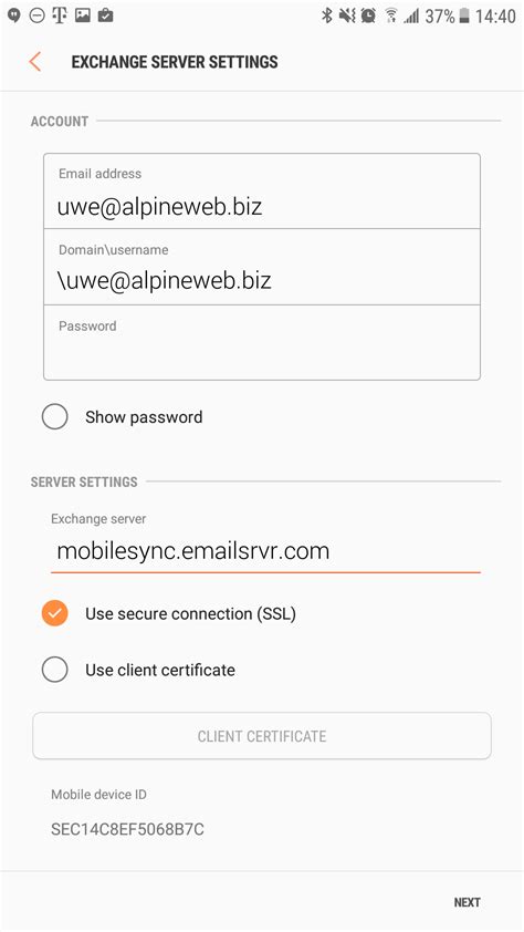 Android Htc Generic Activesync Setup With Native App Knowledgebase Android Htc Generic Activesync Setup With Native App Knowledgebase