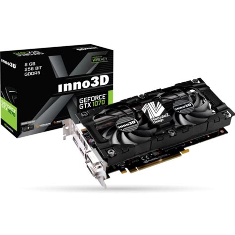 Видеокарта Inno3D GeForce GTX 1070 X2 8G — купить в интернет-магазине ...