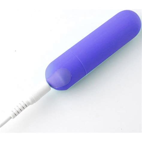 Maia Jessi Silicone Super Charged Rechargeable Bullet Vibe Purple