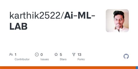Github Karthik2522ai Ml Lab