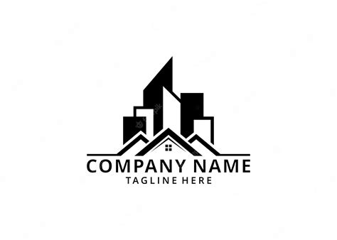 Premium Vector Illustration Building Structure Logo Design Real