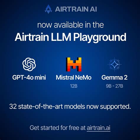 Airtrain Ai On Linkedin Airtrainai Llm Llmplayground Sota Llmvibecheck