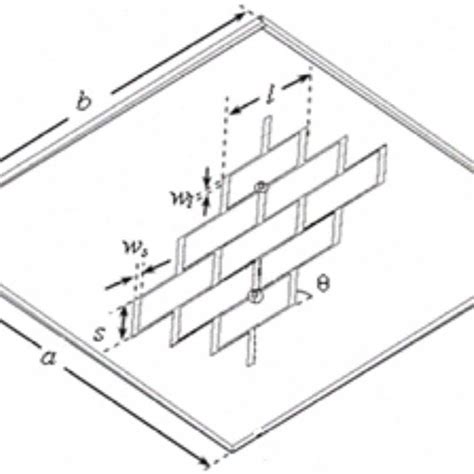 1l1ustration Of 45 Linearly Polarized Grid Array Antenna A Single