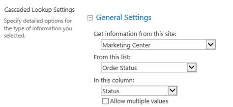 How To Set Default Value For Cascaded Lookup Column Sharepoint Cascaded Lookup