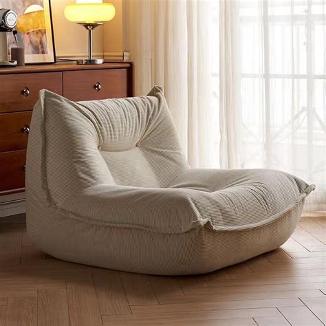 Lazy Sofa Caterpillar Sofa Chair Bedroom Balcony Reclining Single Tatami Influencer Small Sofa