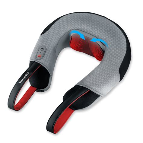 Homedics Neck Massager With Heat And Deep Kneading Shiatsu Motion Size