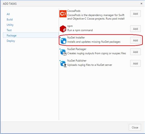 C Tfs 2015 Vnext Build For Web Project In Solution Stack Overflow