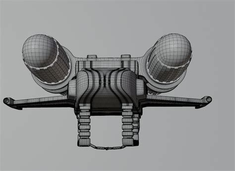 Sci Fi Jetpack 3d Model Cgtrader