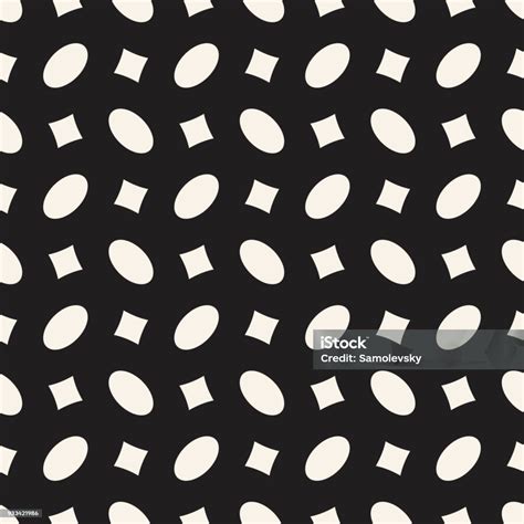 벡터 곡선된 도형 그리드와 기하학적 완벽 한 패턴입니다 추상 흑백 격자 텍스처 반올림 현대 반복 배경 디자인 0명에 대한 스톡 벡터 아트 및 기타 이미지 Istock