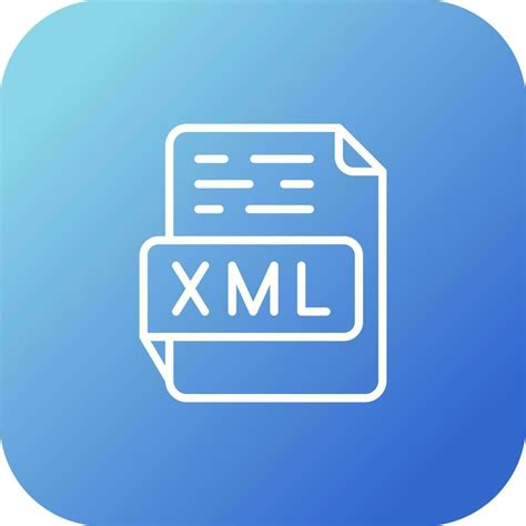 XML Vector Icon 36910751 Vector Art At Vecteezy