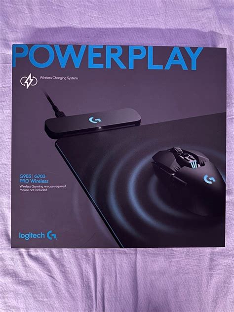 Logitech Powerplay Wireless Charging System Mousepad Computers Tech Parts Accessories