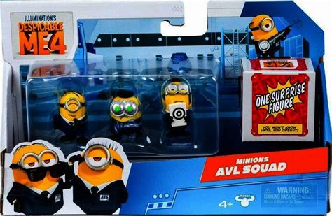 Minions Despicable Me 4 Avl Squad Minion Minions Film
