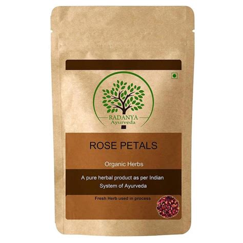 Rose Pe Tals Herbal Tea For Hair And Skin Care Weight Loss 100 Gm