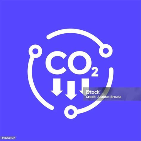 이산화탄소 배출량 Co2 벡터 아이콘 감소 감소에 대한 스톡 벡터 아트 및 기타 이미지 감소 공학 균형 Istock