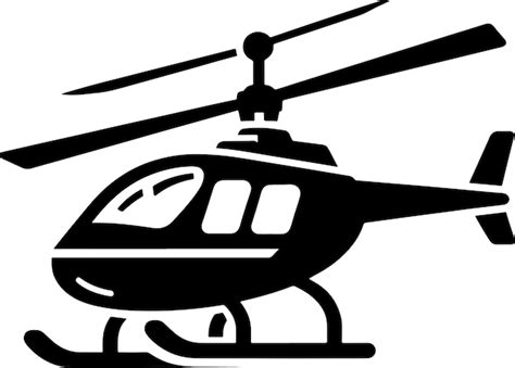 헬리콥터 프리미엄 Ai 생성 벡터
