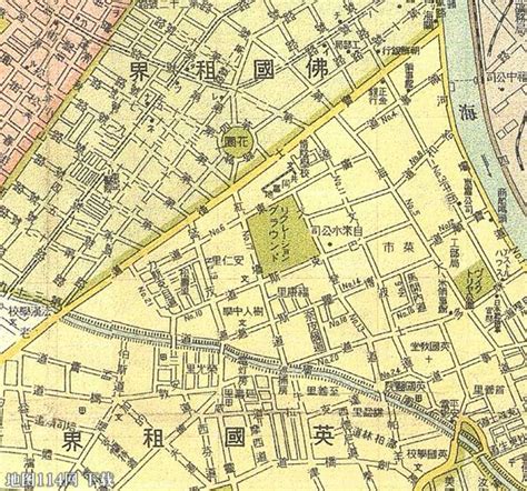 日占期天津市街图1941年 地图114网