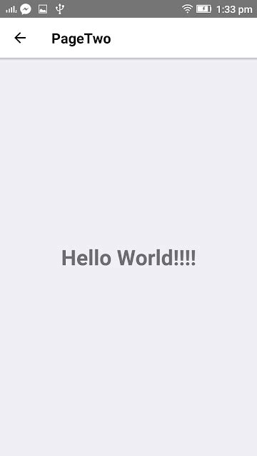 Passing Data Between Screens In React Native
