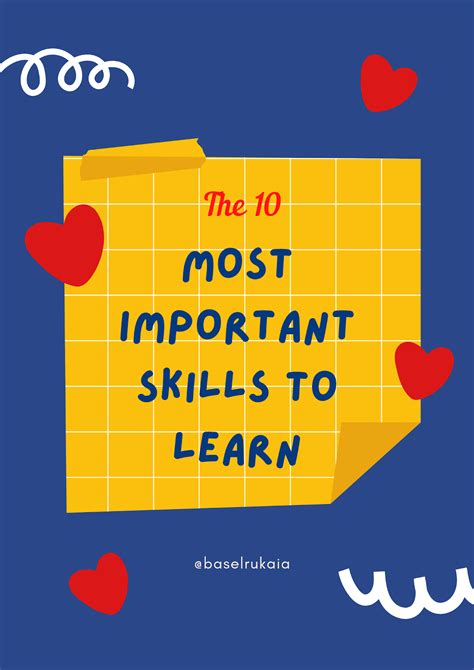 The 10 Most Important Skills To Learn