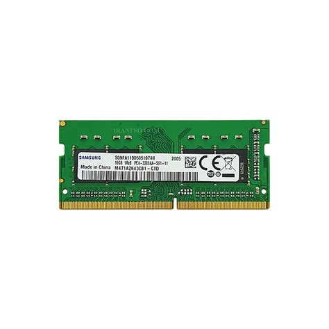 رم لپ تاپ سامسونگ مدل Ddr4 3200 Mhz ظرفیت 16 گیگابایت Ram 16gb