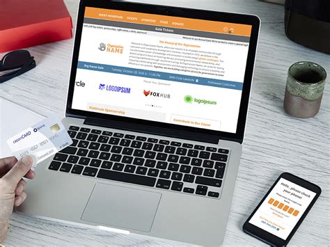 New Fundraising Event Ticket Site From Qtego