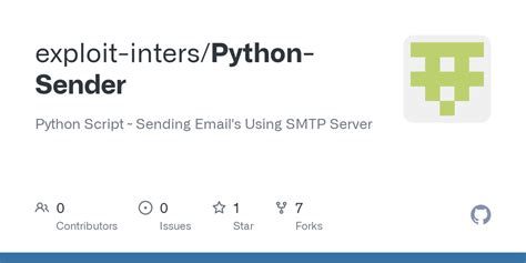 Github Exploit Interspython Sender Python Script ~ Sending Emails Using Smtp Server