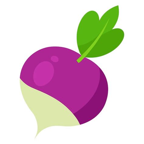 Turnip Vector Premium Ai Generated Vector