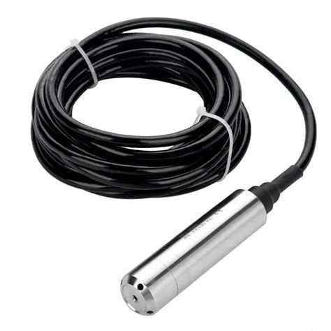 Dc 24v 4 20ma Throw In Type Liquid Water Level Sensor Float Switch For Detecting 0 5m Range
