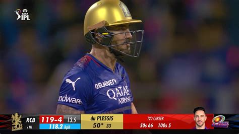 Watch Faf Gets His First Fifty Of This Season Video Onlinehd On Jiocinema