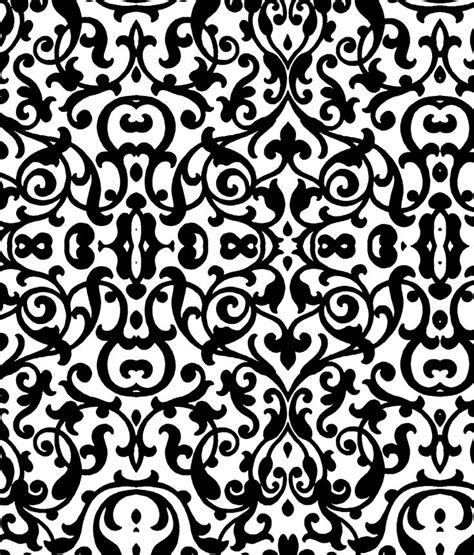 Damask Pattern Fabric