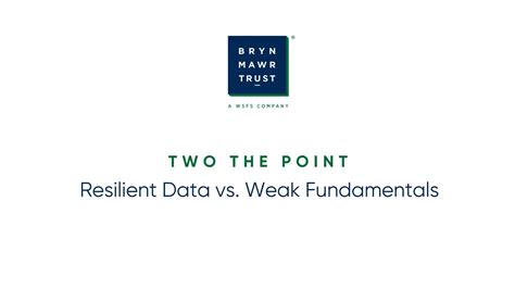 Two The Point — Resilient Data Vs Weak Fundamentals Bryn Mawr Trust