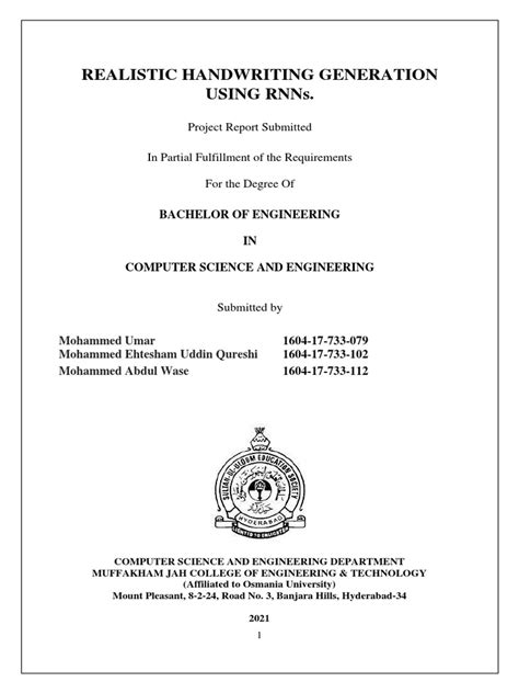 Realistic Handwriting Generation Using Rnns Pdf Artificial Neural Network Statistics