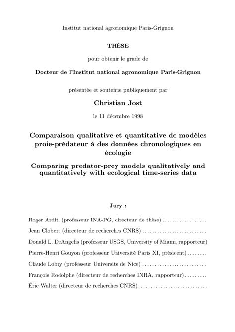 Pdf Comparing Predator Prey Models Qualitatively And Quantitatively With Ecological Time