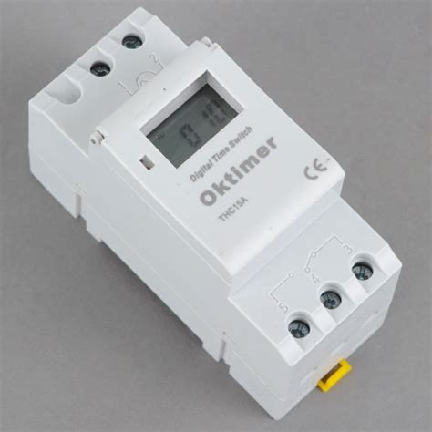 Thc15a Digital Lcd Weekly Programmable Timer Dc 12v 16a Time Relay Switch Free Shipping