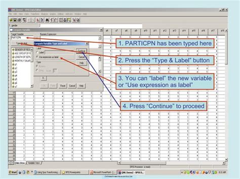 Using Spss Compute Another Method Ppt