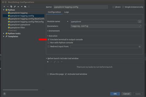 Pycharm Terminal Therapyosi